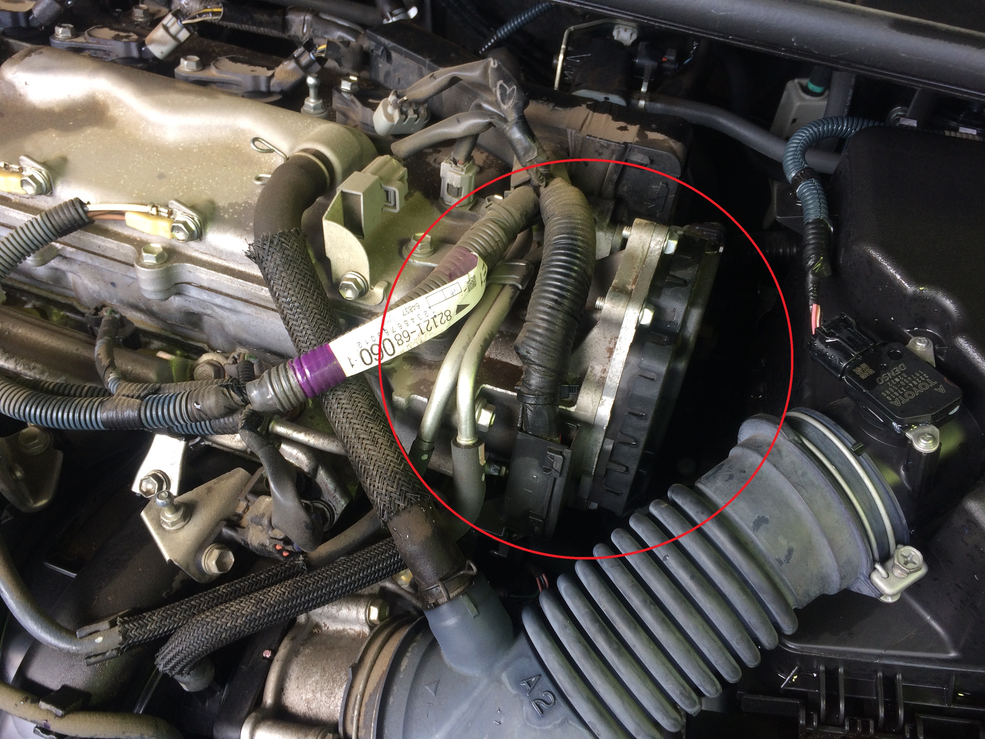 3ZRエンジン チェックランプ点灯の修理内容 P1049 P1047 – カーライフ＆DIY